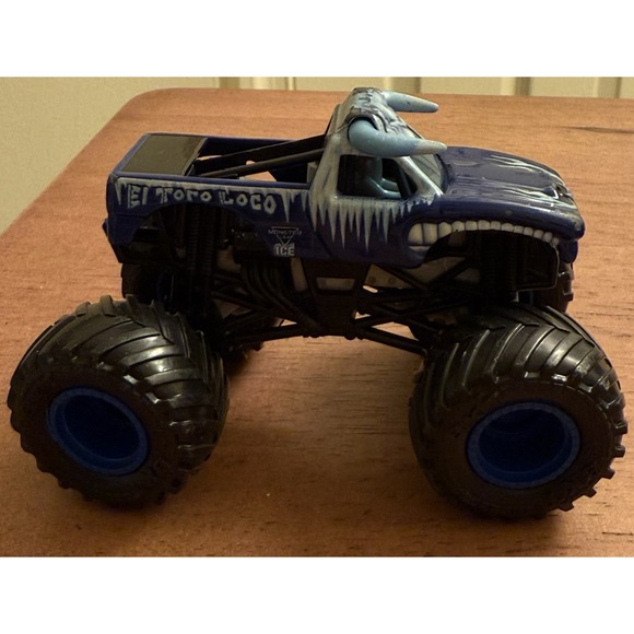 Hot Wheels | Toys | Monster Jam El Toro Loco Ice Blue Loose 4x4 Truck ...